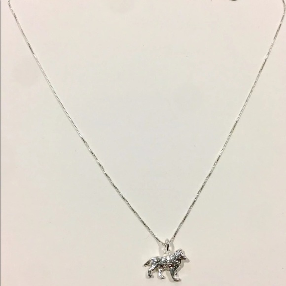 Jewelry | Sterling Silver Lone Alpha Wolf Necklace | Poshmark